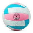 Kuangmi Outdoor Volleyball, Official Size, Pink, Soft PVC Skin, Durable ...
