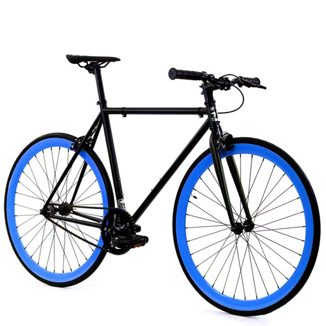Golden Cycles Magic Black/Blue Fixed Gear 48 cm - Walmart.com