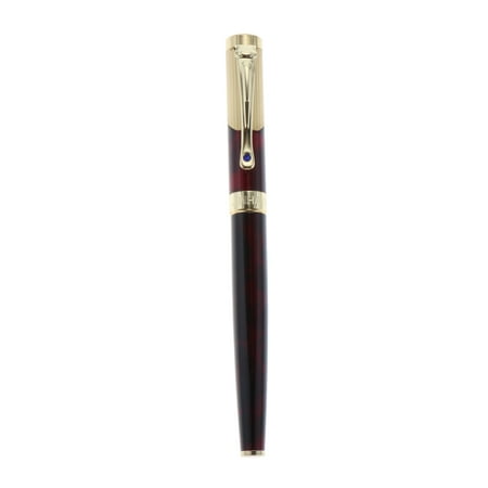 Red Metal Fountain Pen Elegant Ink Pens Office Student Writing ...