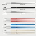 30Pcs Plastic Handle Painting Brushes Nylon Bristles Fine Tip Art ...