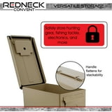 RC Redneck Convent 4pk Tan Steel Ammo Case - Waterproof Storage Box for ...