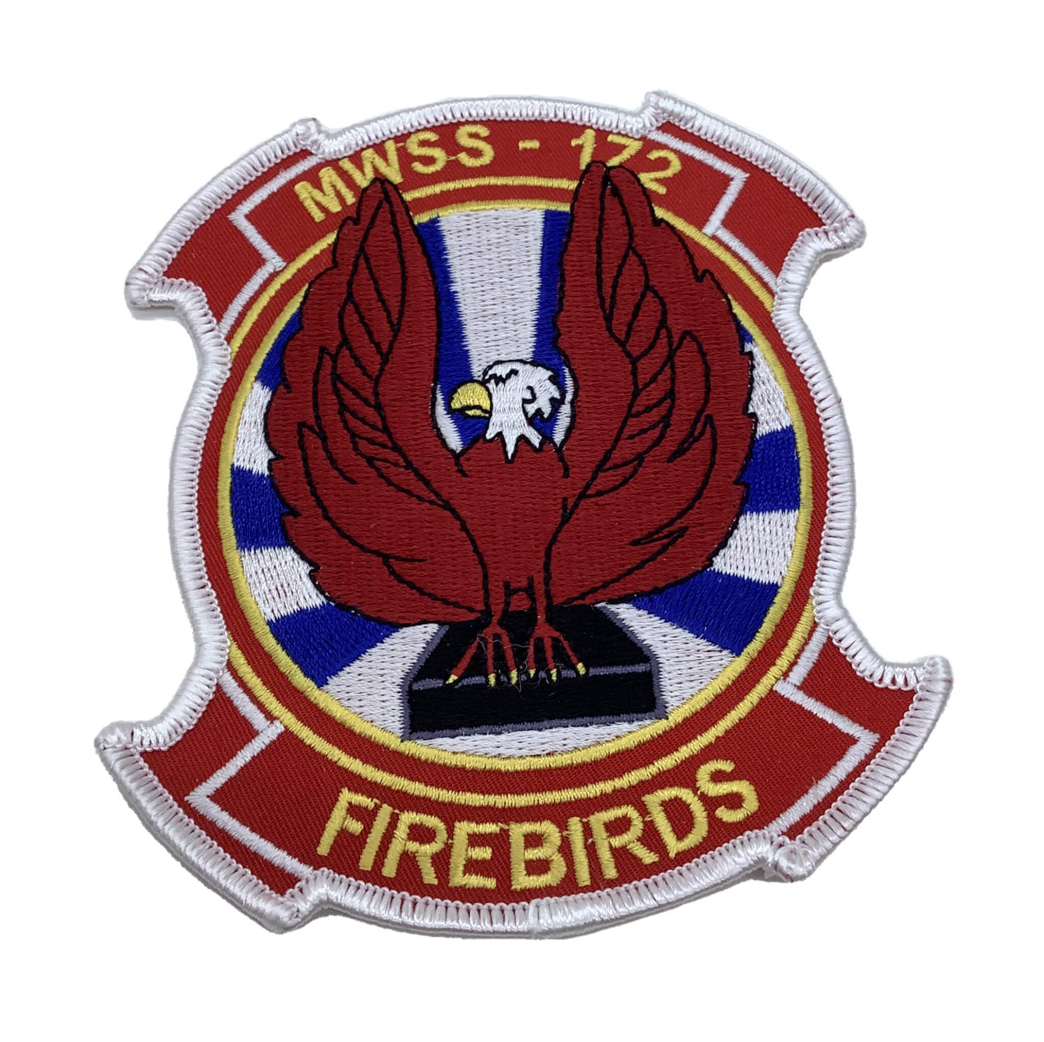 MWSS-172 Firebirds Patch – Plastic Backing - Walmart.com