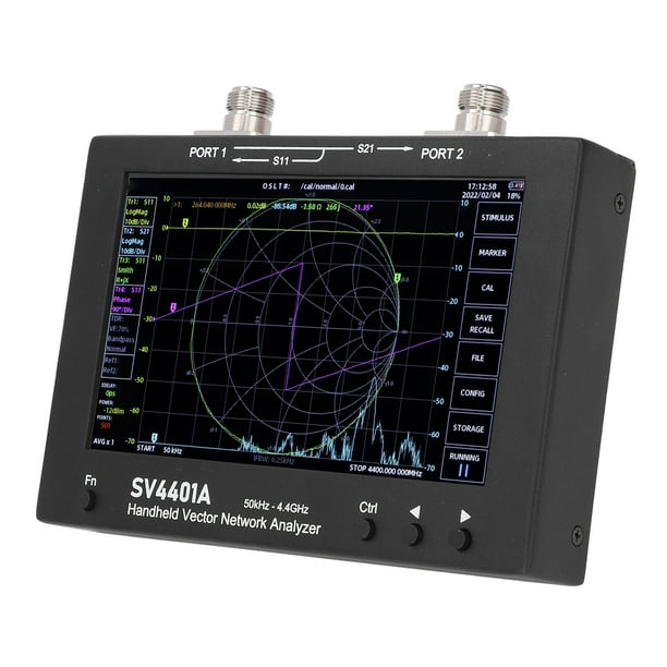 Vector Analyzer, 7in LCD Display VNA Antenna Analyzer Capacitive Touch ...