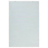"Pacon Chart Tablet, 1"" Ruled, Writing School Lined Paper, Office Use, 24"" x 32"", White, 25 ...