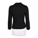 Auliné Collection Women's Spring Office Casual Work Solid Color Knit ...