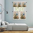 Butterfly Book Kitchen Curtains Set for Windows, Spring Florals ...