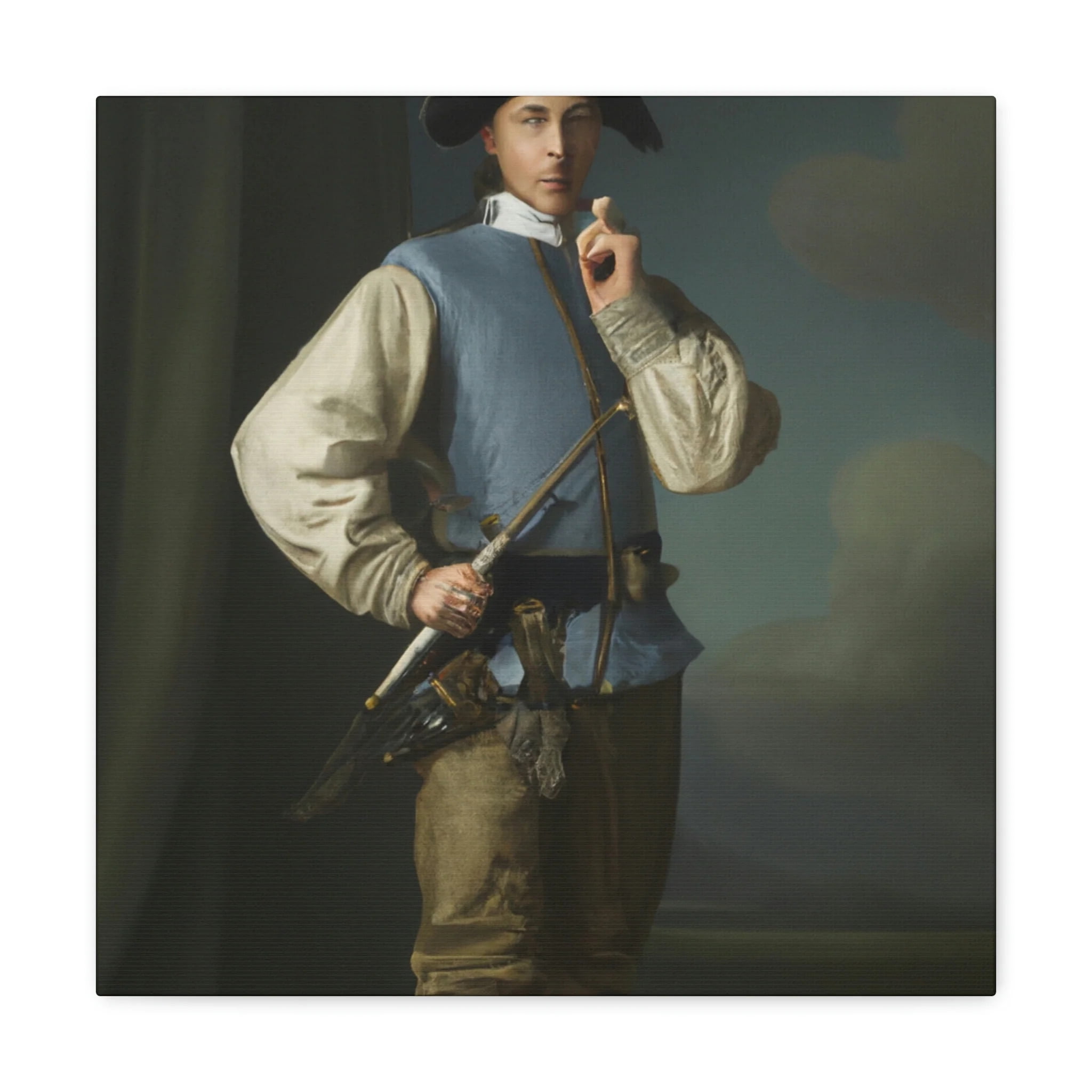 Gunner in Grandeur. - Canvas - Walmart.com
