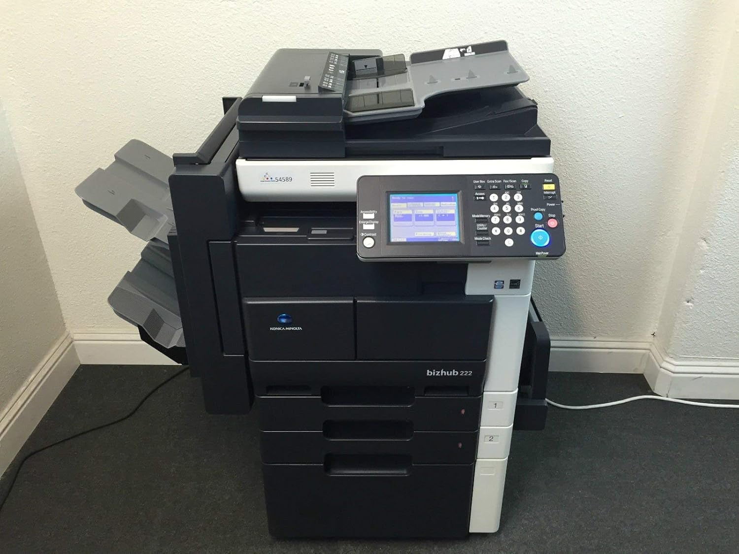 Restored Konica Minolta Bizhub 222 Multifunction Copier – Print, Copy ...