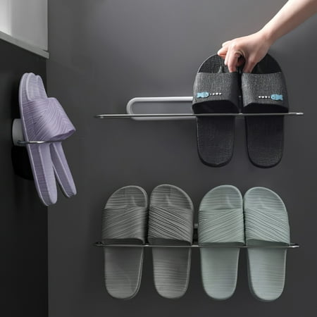 Wall Mounted Shoe Rack Space-saving Hanging Shoe Rack for Door Premium ...