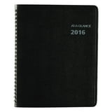 AT-A-GLANCE QuickNotes Monthly Planner, 6 7/8 x 8 3/4, Black, 2018 ...