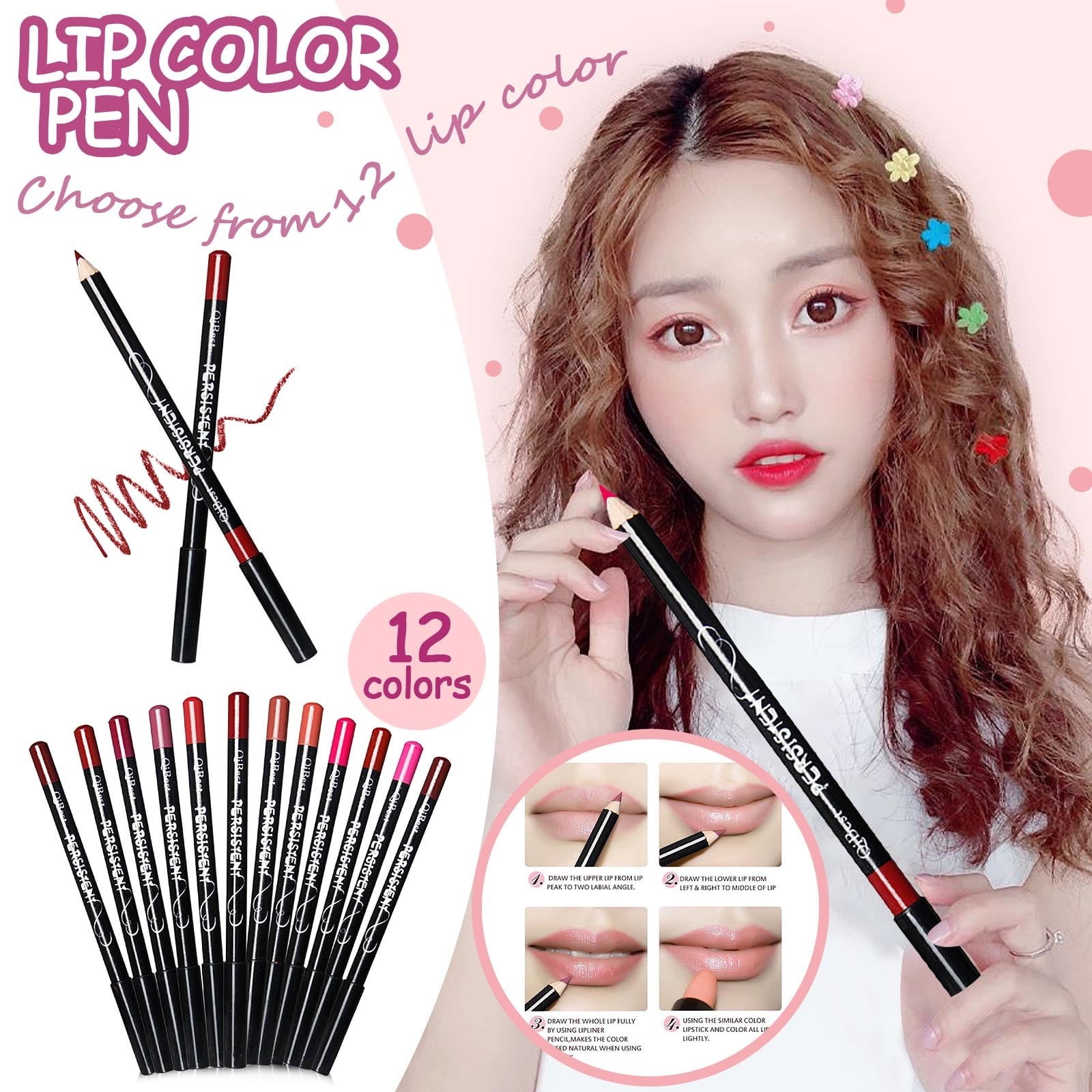 Click here for Narabb Lip Liner Moisturizing Matte Lip Liner One... prices