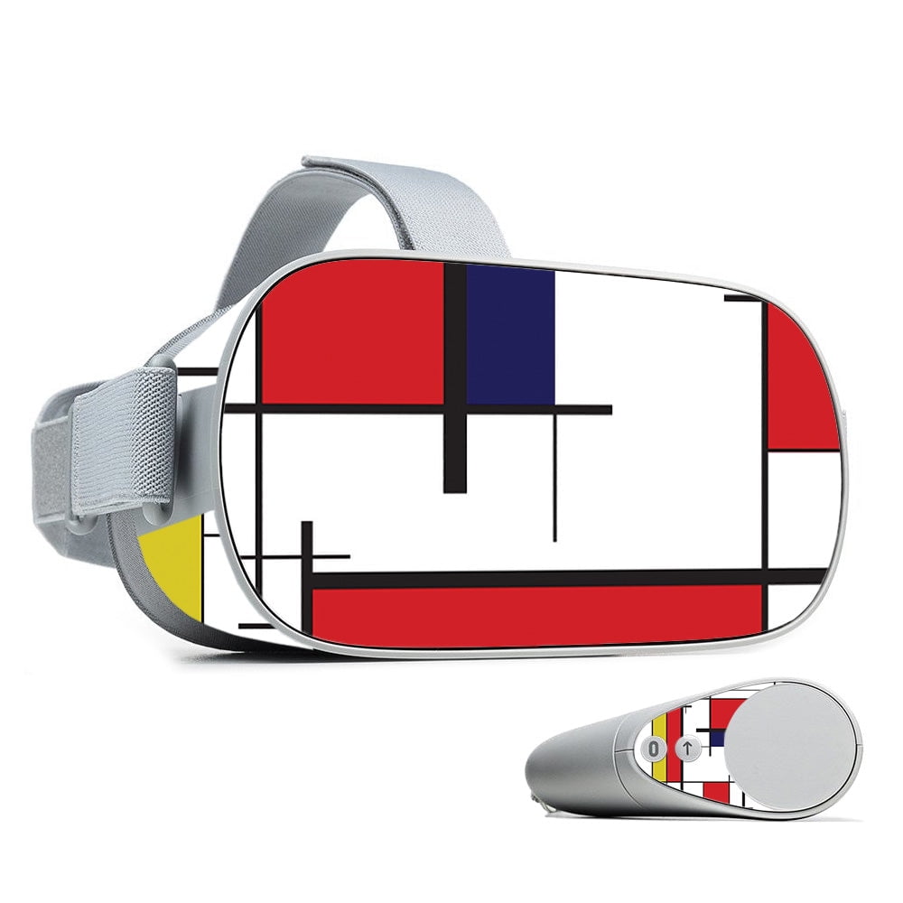 Skin Decal Wrap Compatible With Oculus Go Mobile VR Sticker Design Deco ...
