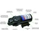 Everflo EF2200-QA-BOX 2.2GPM 12V Diaphragm Pump-Quick Attach Port ...