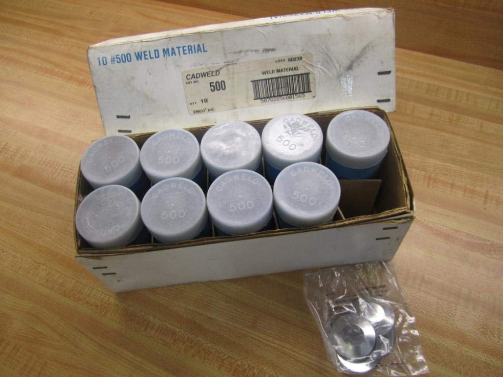 Cadweld 500 Erico Welding Metal 500-P (Pack of 9) - Walmart.com