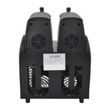 300W Double Tank Slush Machine 2.5L Ice Cream Maker 300W Snow Melting ...