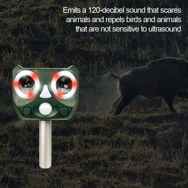 TB&W Solar Powered Ultrasonic Repellers 120 Decibel Repellent Devices ...