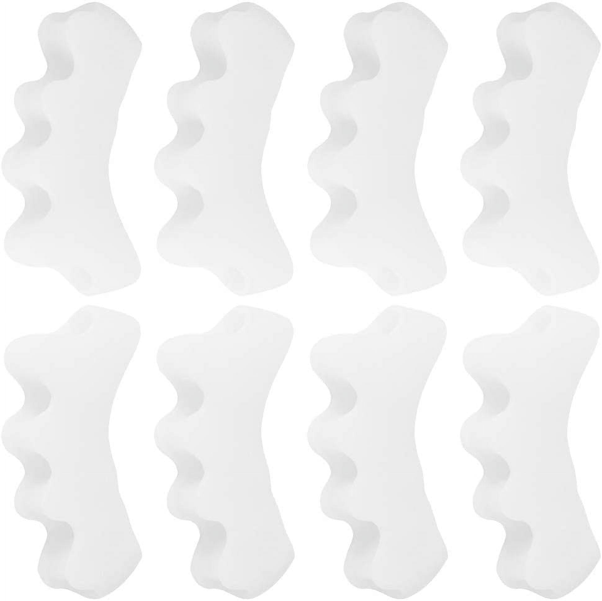 Toe Separator, 4 Pairs Silicone Straightener, Pain Relief Adjuster ...