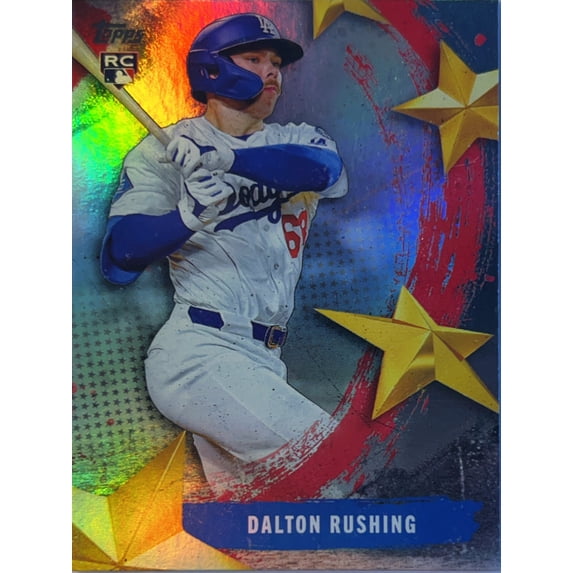2025 Topps Stars of MLB Dalton Rushing #SMLB-75 RC - Walmart.com