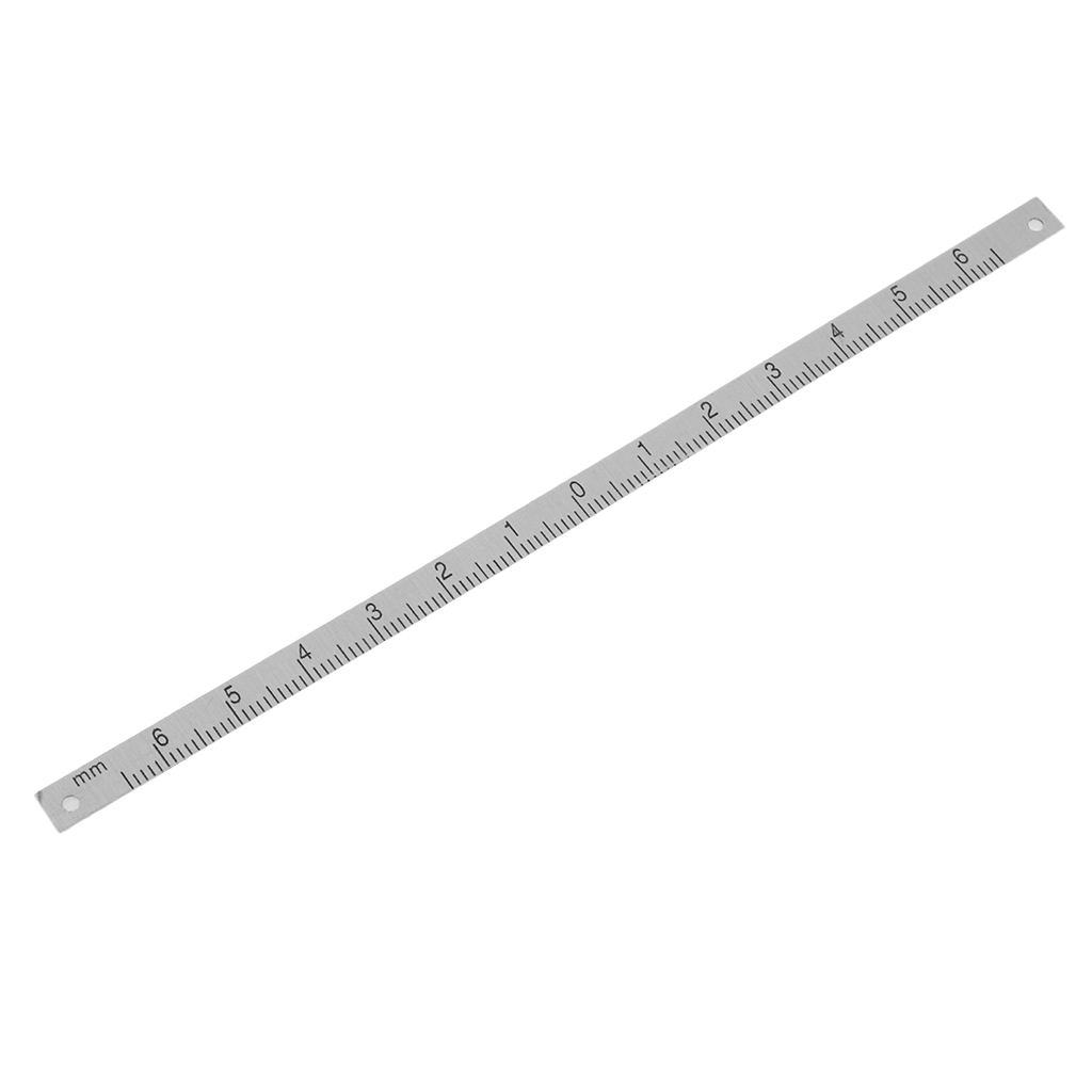 Metal Straight Ruler Right to Left Ruler Measuring Tool for Artists ...