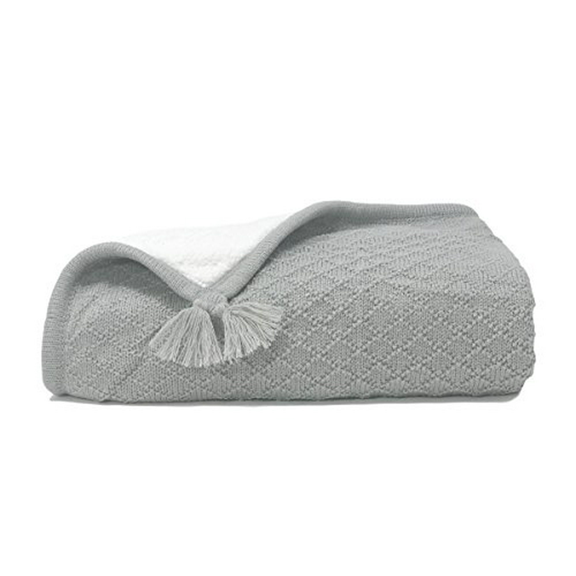 Click here for Effe Bebe Knoten Cable Knit Sherpa Baby Blanket Cl... prices