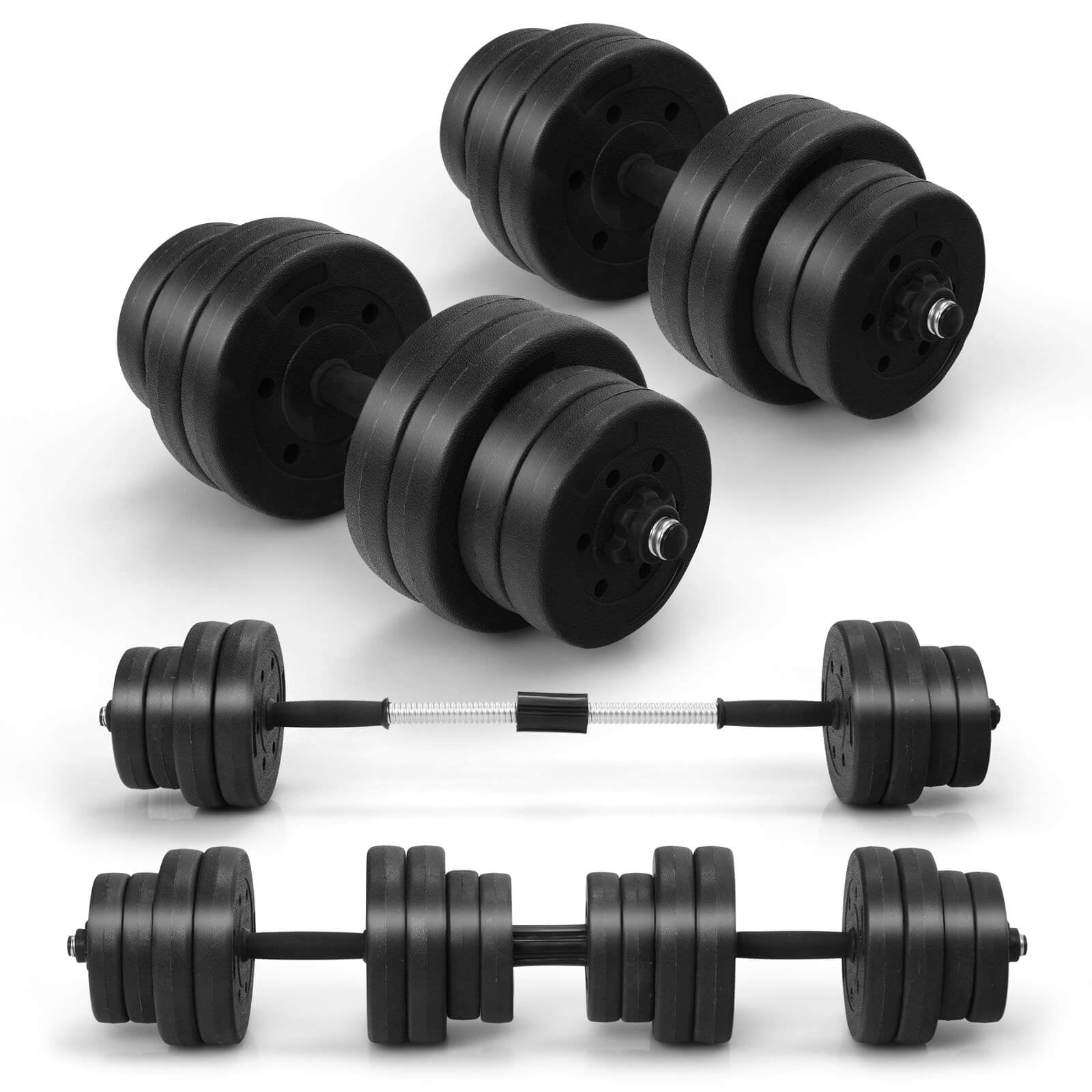 Click here for Costway 66 Lb Dumbbell Weight Set Fitness 16 Adjus... prices