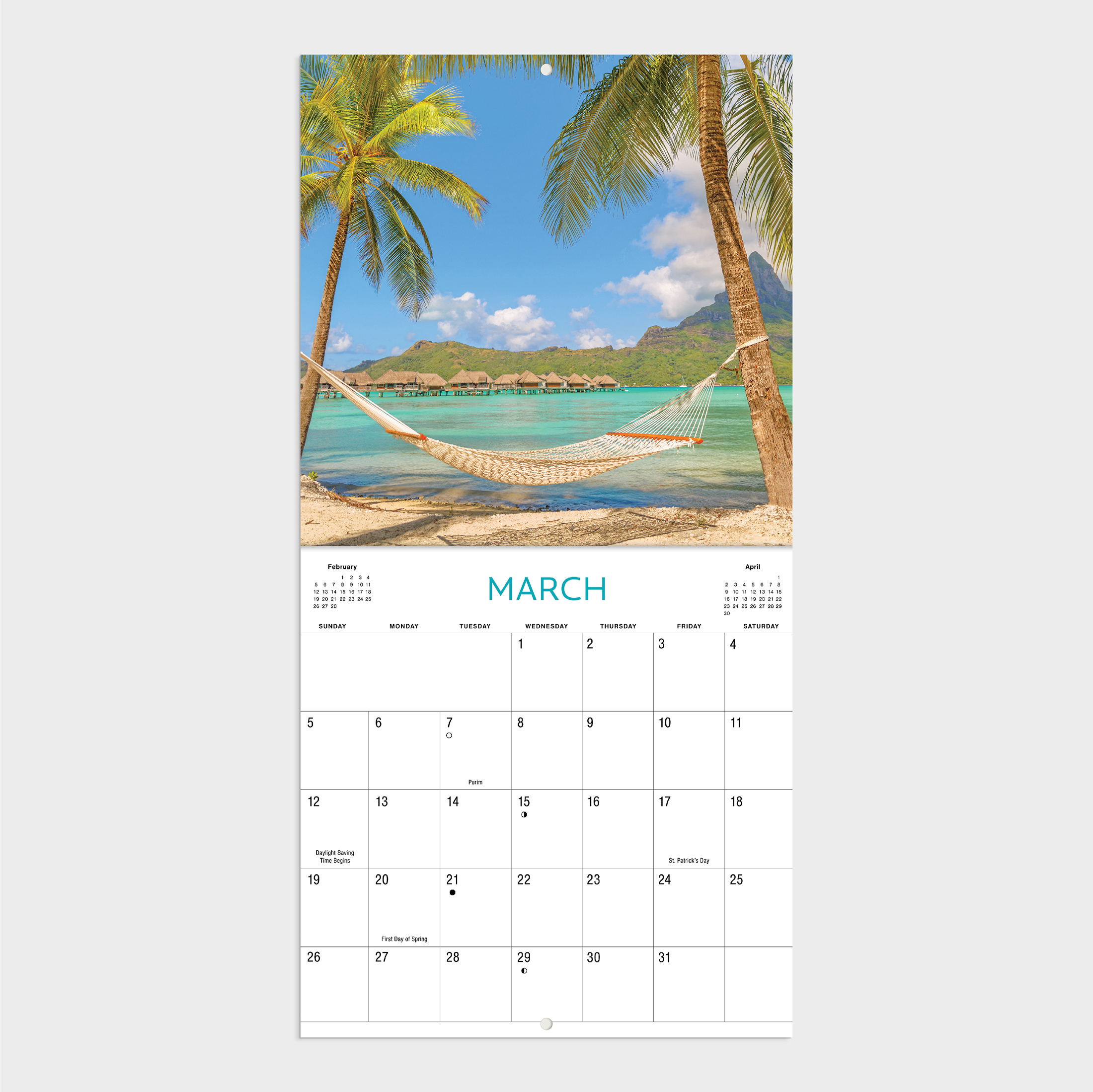 Buy 2023 Mini Wall Calendar - Beaches- 7x7 by Dayspring Online at ...