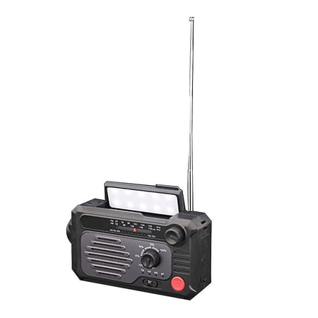 Solar Hand- Powers Generation Radio Built-in 2000mah Battery Walkman ...
