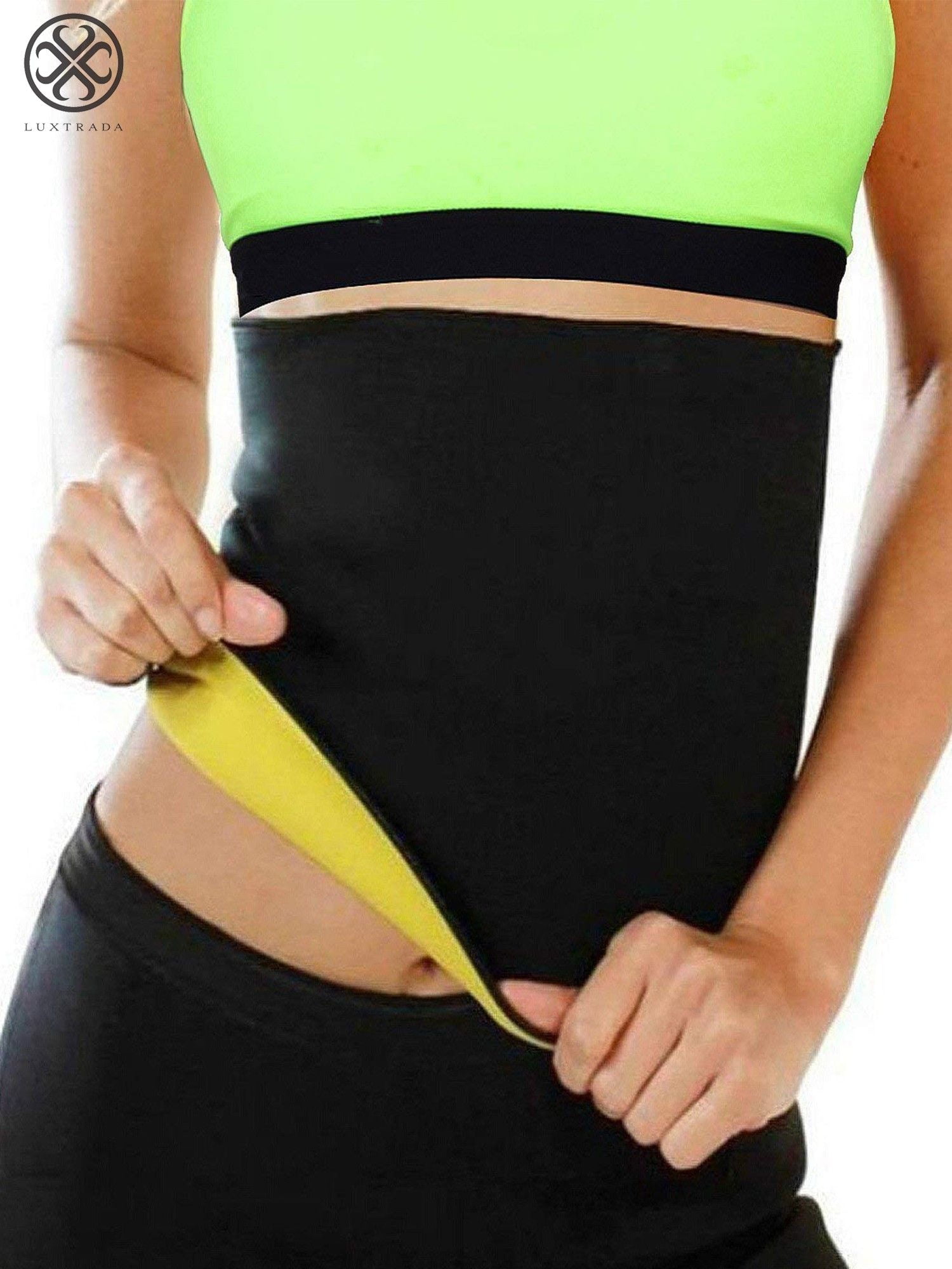Luxtrada Neoprene Body Shaper Waist Trainer Tummy Control Slimming Belt ...