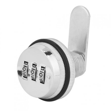 Password Camlock, Code Lock, Home Use Three-digit Cam Lock, For Cabinet ...