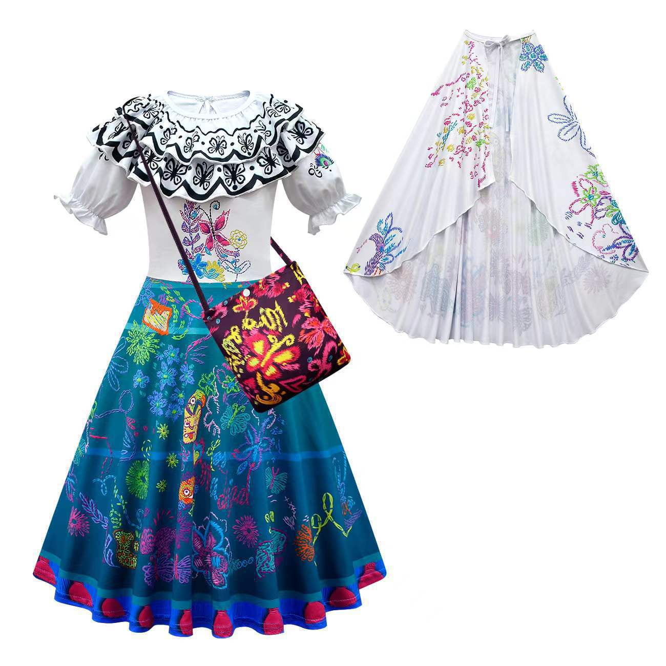 Click here for Hawee Encanto Costume Mirabel Madrigal Dress Cospl... prices