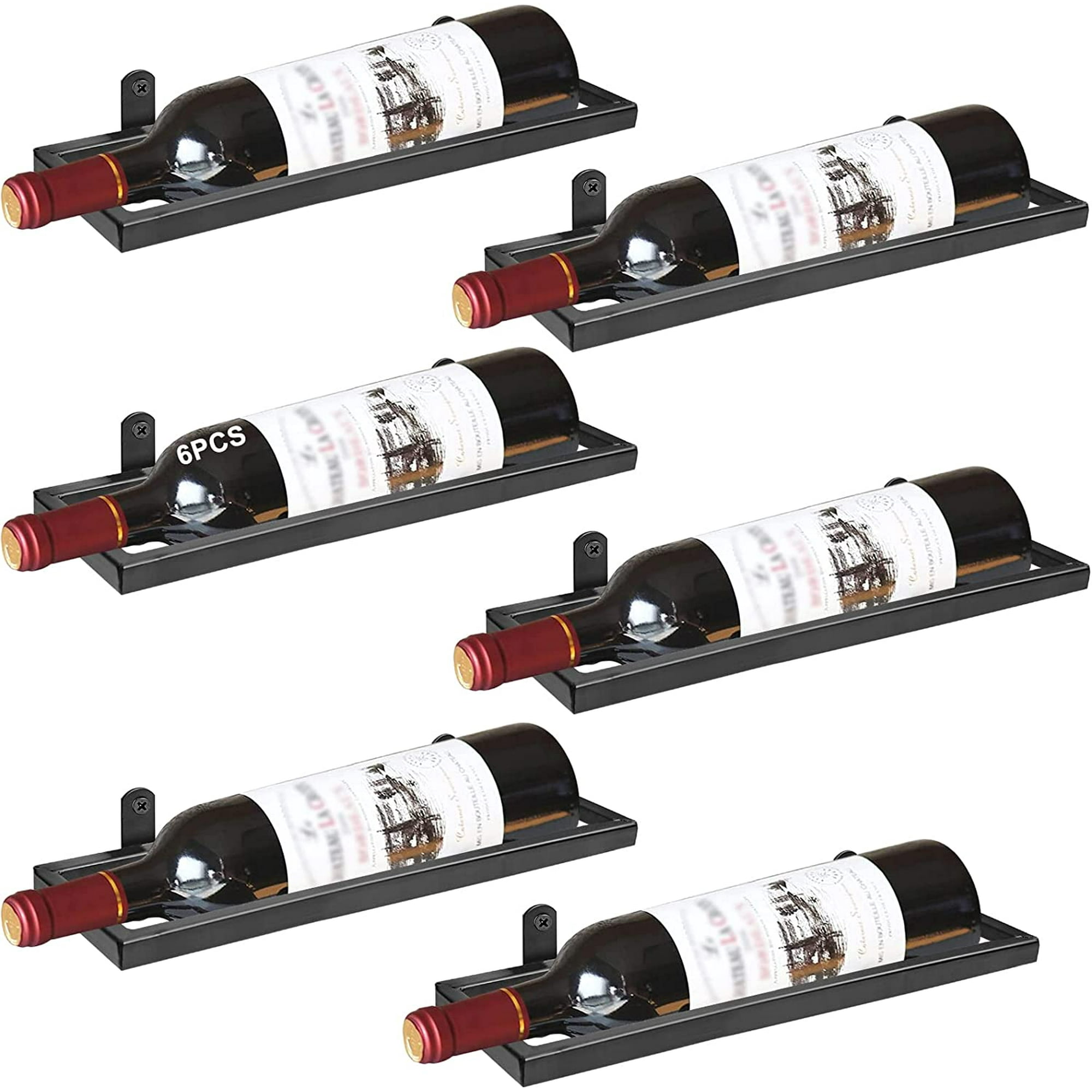 Click here for Hesignd Dinheiro Iron Wall Mounted Wine Bottle  Me... prices