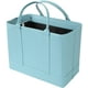 Blue Faux Leather Tote with Chic Document Folder - Walmart.com