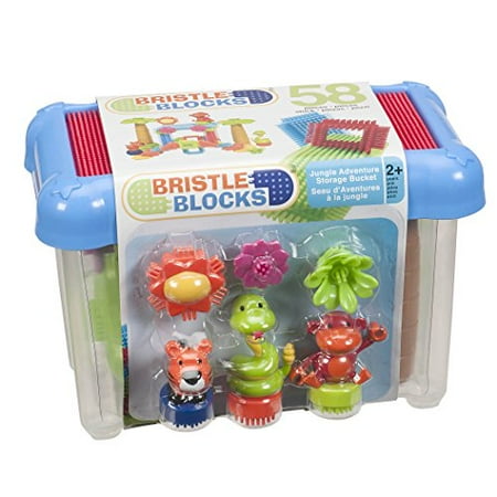 Bristle Blocks by Battat – The Official Bristle Blocks – 58Piece In A ...
