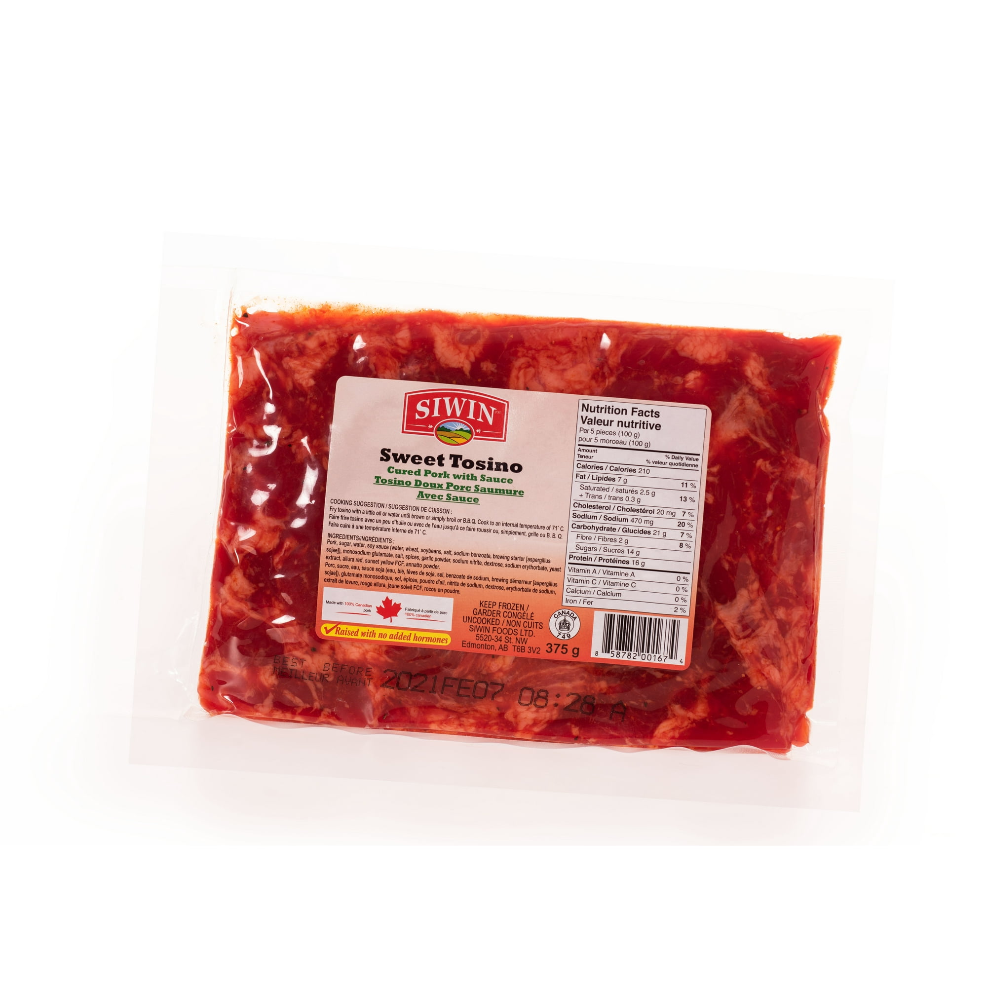 Click here for Siwin Frozen Sweet Tosino 375 G prices