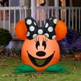 Gemmy Airblown Inflatable Disney's Minnie Mouse Pumpkin, Halloween Yard ...