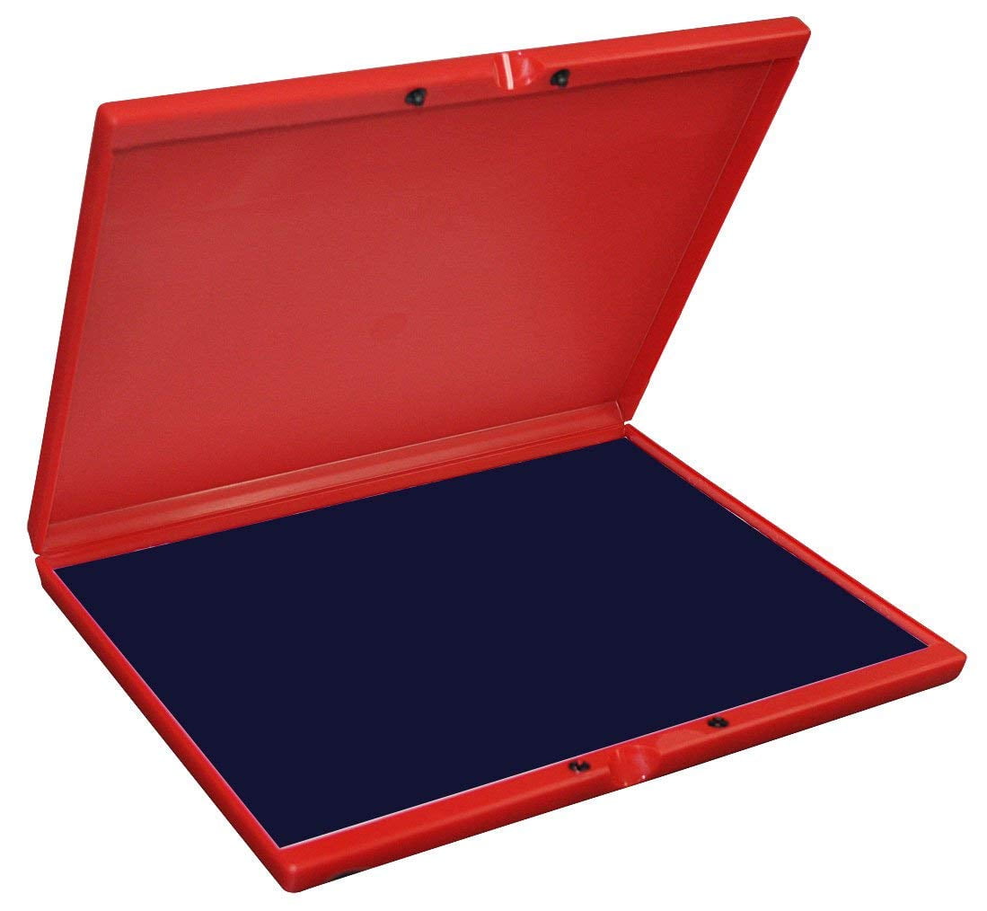 Industrial Stamp Pad, Extra large 9.25" x 12.25" Stamp Pad - Black Ink ...