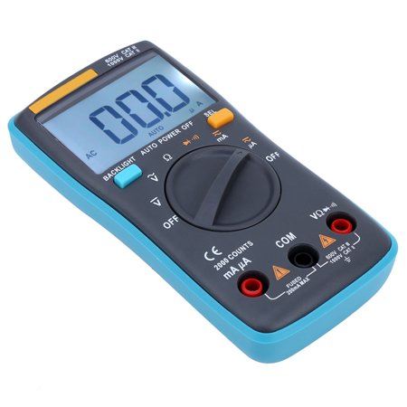 High Digital Current Tester, Stable Performance Round Digital Ammeter ...