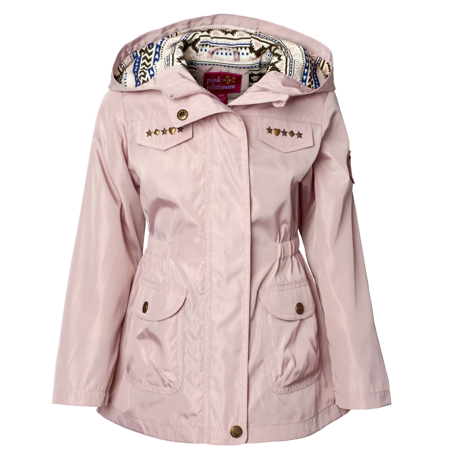 Girls' 7-16 Hooded Anorak Jacket - Walmart.com