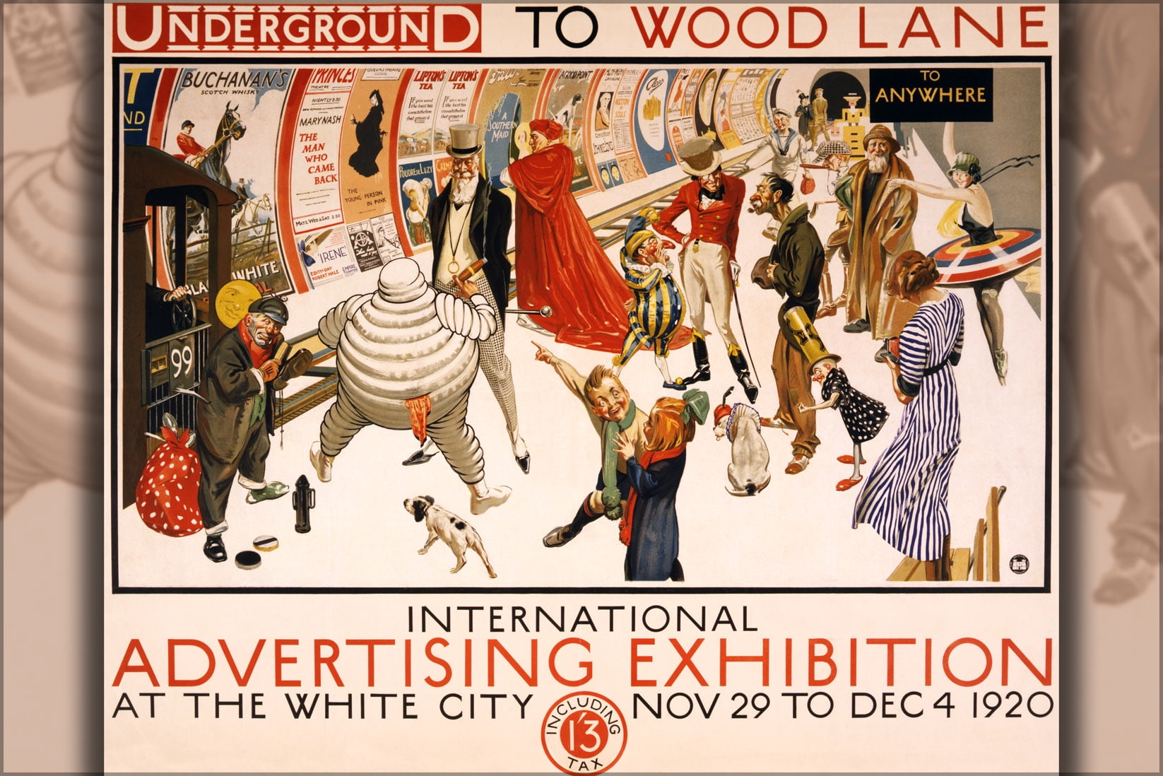24"x36" Gallery Poster, International Advertising Exhibition at the ...