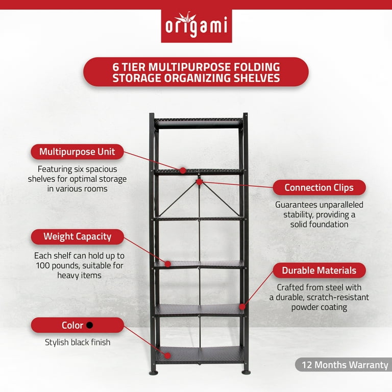 Origami Ladder Shelf