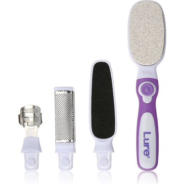 DecorRack 4 in 1 Pedicure Paddle Kit Tool with Pumice Stone for Feet ...