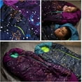 Glow in The Dark Mummy Sleeping Bag for Kids and Youth - Walmart.com