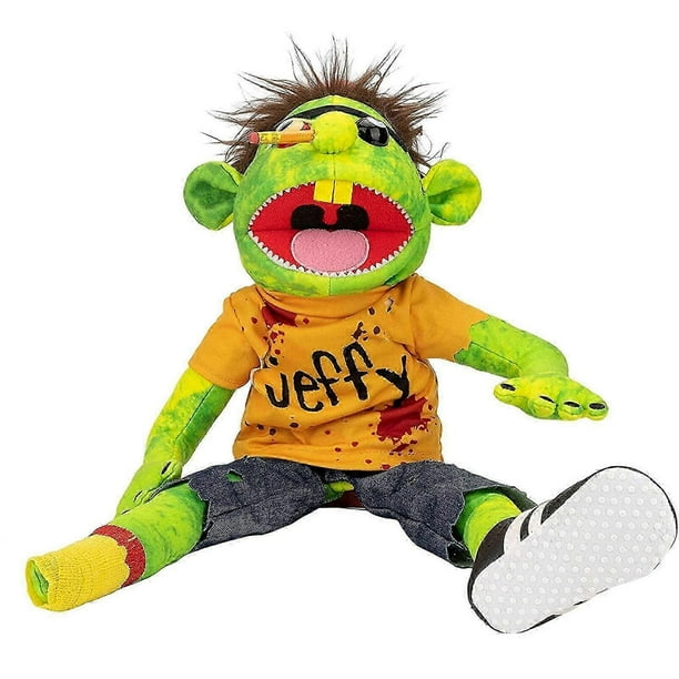 Jeffy Hand Puppet Cartoon Soft Plush Toy, Cosplay Doll Puppet Game for ...
