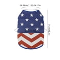 American Flag Inspired Dog Vest,Ideal Tank Top for Everyday Wear ...
