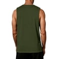 Hawaiian Graphic Sleeveless Cut Off Tank Tops for Men, Mens Summer ...