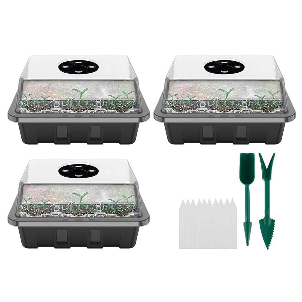 TureClos Greenhouse Propagation Box 12 Cells Greenhouse Propagation ...