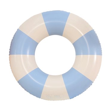Bluescape Large, Fun Tropical Blue Inflatable Swim Tube Pool Float for ...