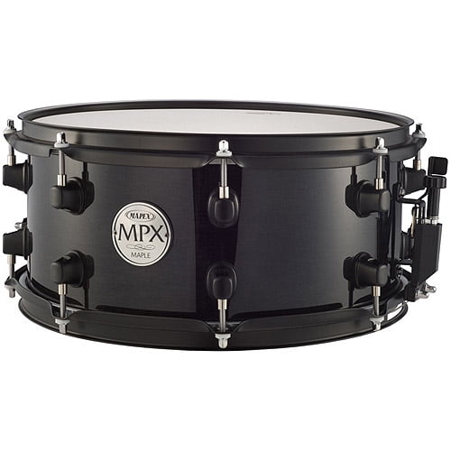 Mapex MPX Series 13"x6" Maple Snare Drum - Transparent Black Finish - Walmart.com - Walmart.com