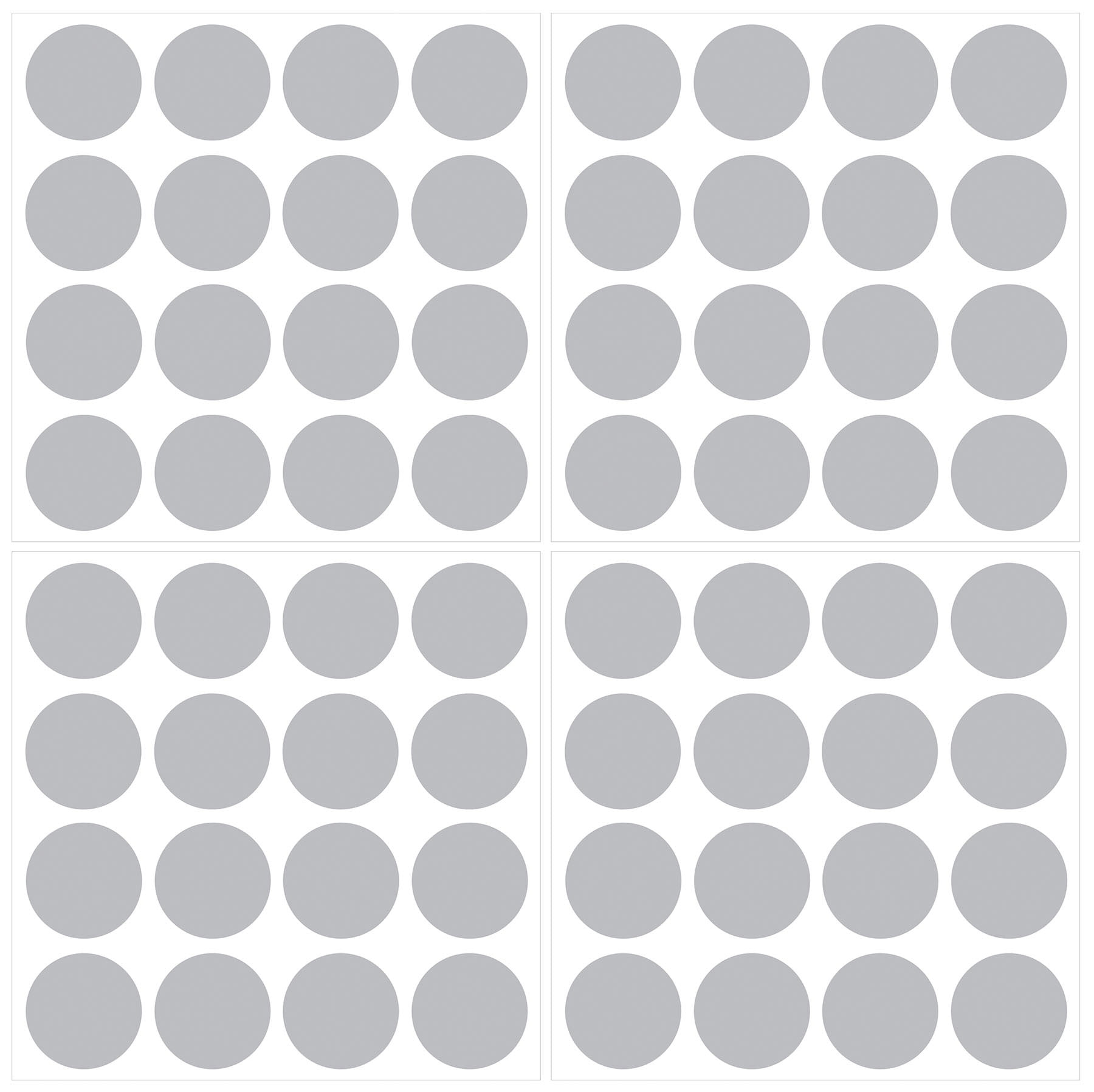 WallPops Metallic Silver Confetti Dots Set - Walmart.com