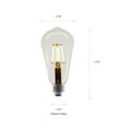 Better Homes & Gardens Vintage LED ST19 Bulb 40W Equivalent Dimmable ...